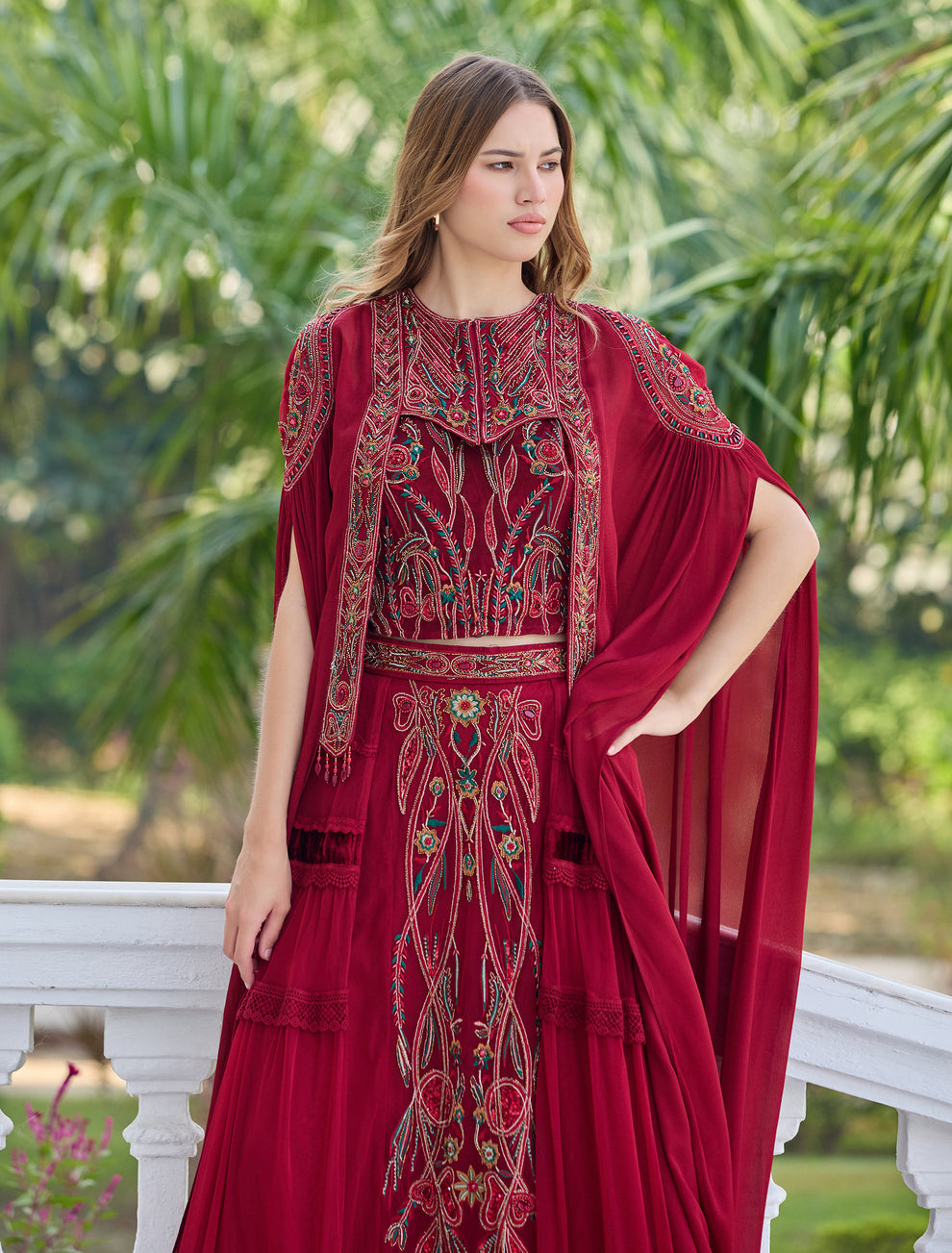 Shop a long red co-ord set